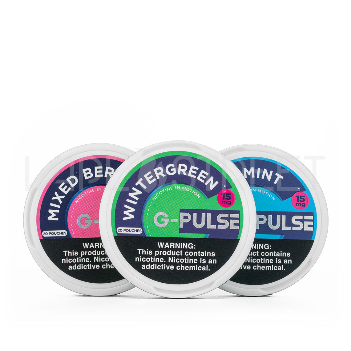 G-Pulse Nicotine Pouches: 6mg, 10mg, and 15mg | Vape Street