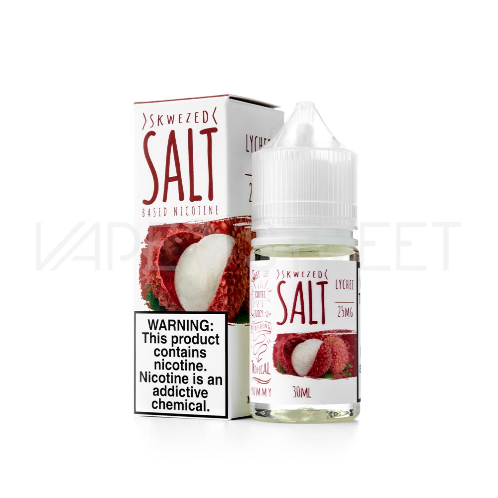 Skwezed Lychee Salt Nic 30ml | Nicotine Salts E-Liquid | Vape Street